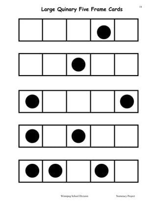 Dot Card and Ten Frames | PDF