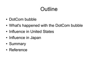 Dot com bubble | PPT