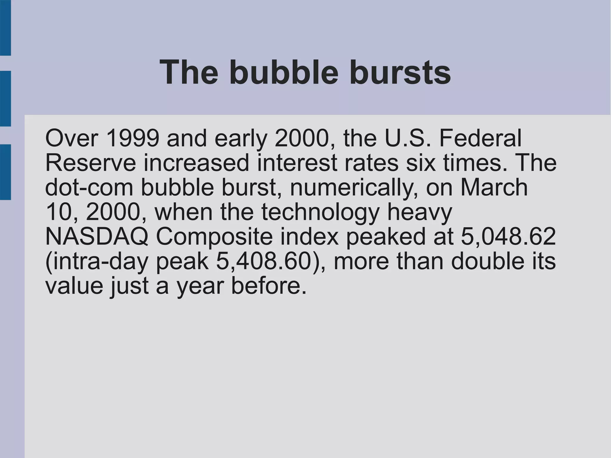 Dotcom bubble | PDF