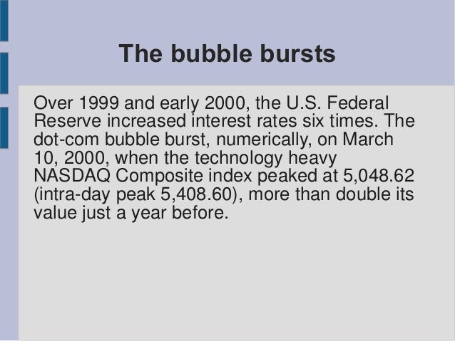 Dot Com Bubble Burst 2000