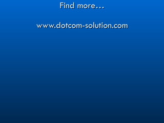 Dotcom lms overview | PPT