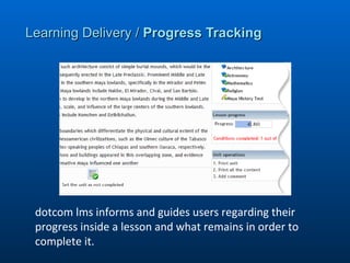 Dotcom lms overview | PPT