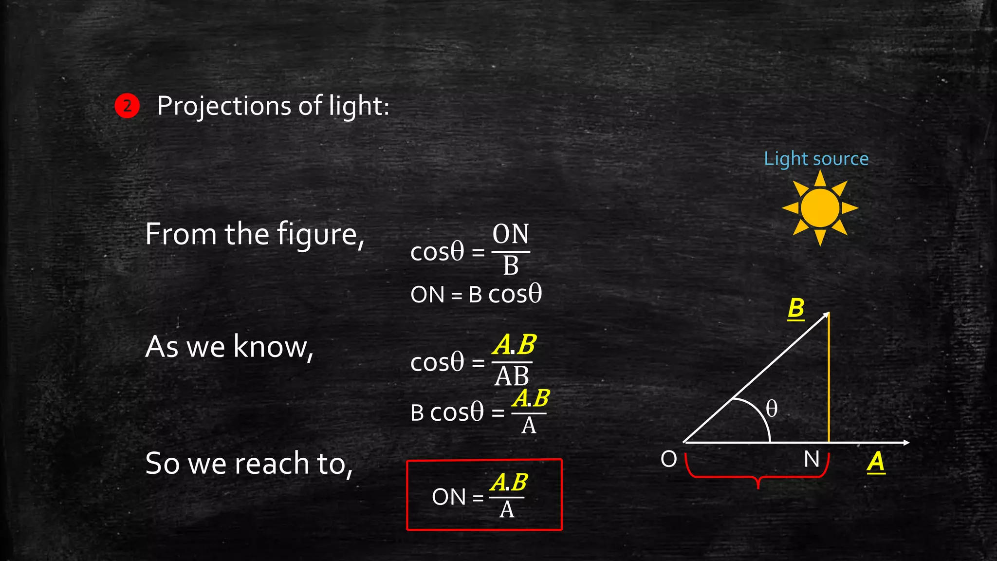 Dot & cross product of vectors | PPTX