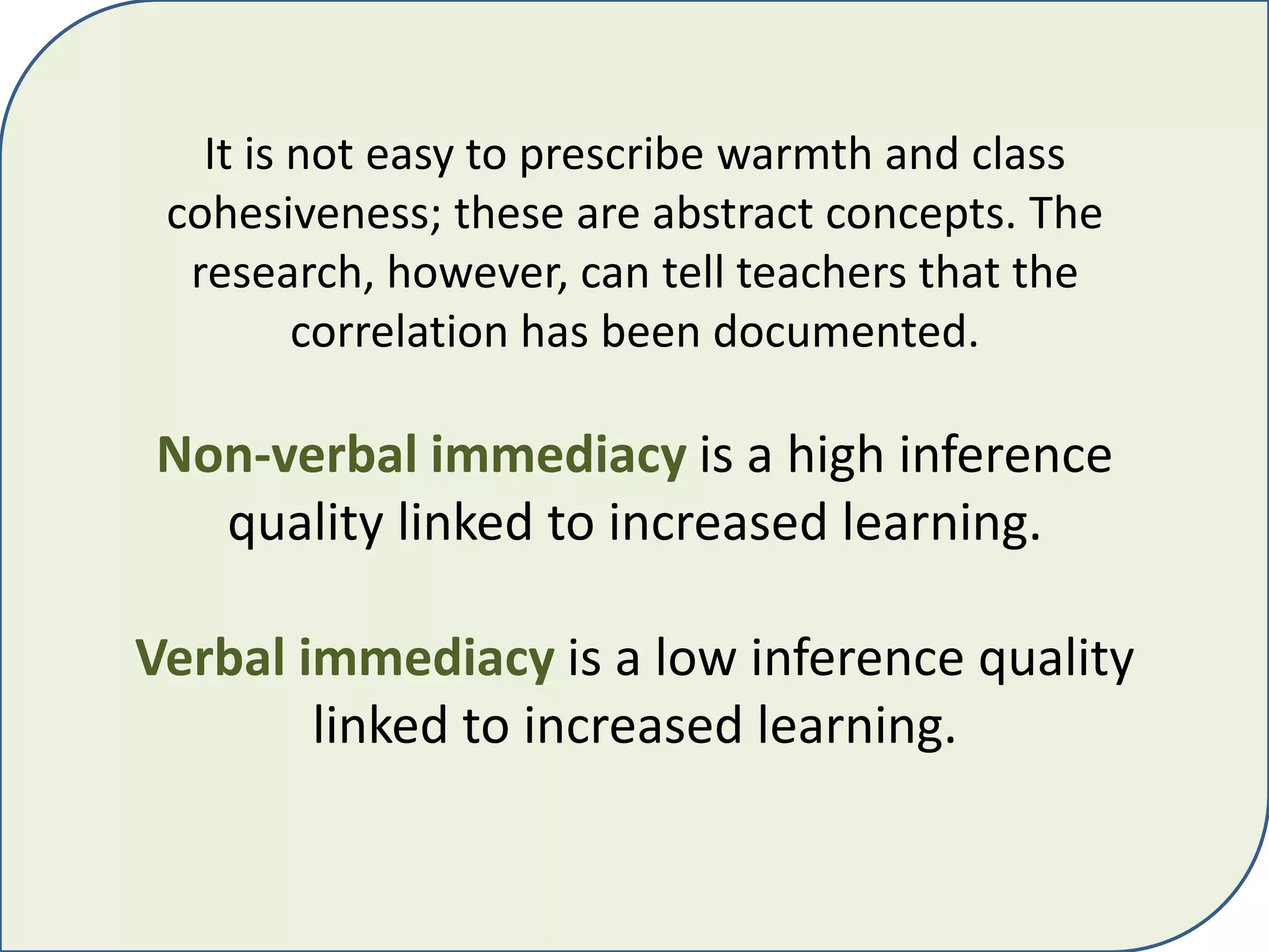 Do teacher behaviors impact student learning | PPTX