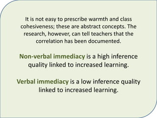 Do teacher behaviors impact student learning | PPTX