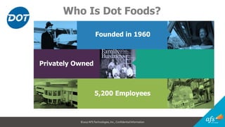 Dot foods uc | PPTX