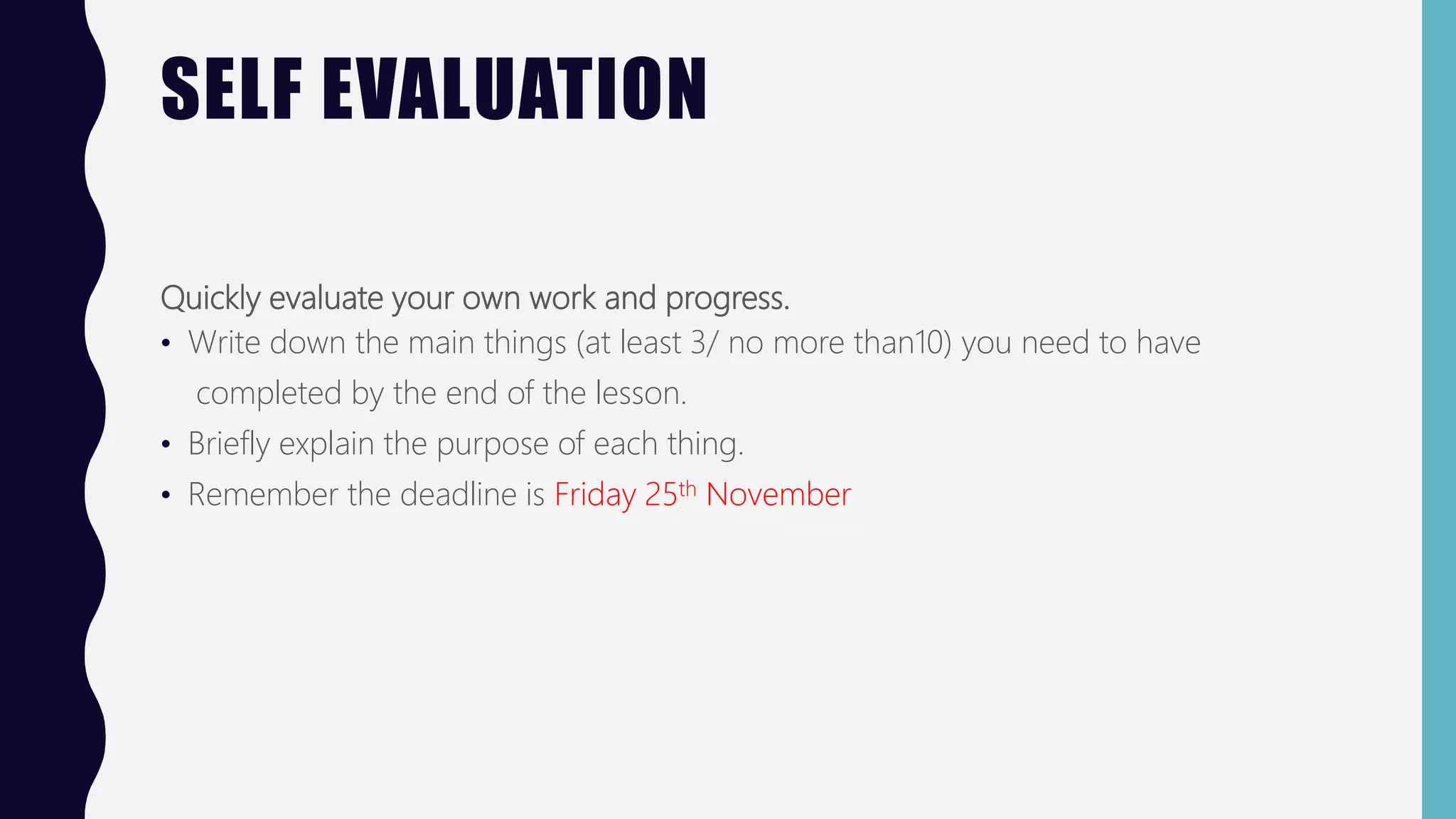 Do this now - to do list | PPTX