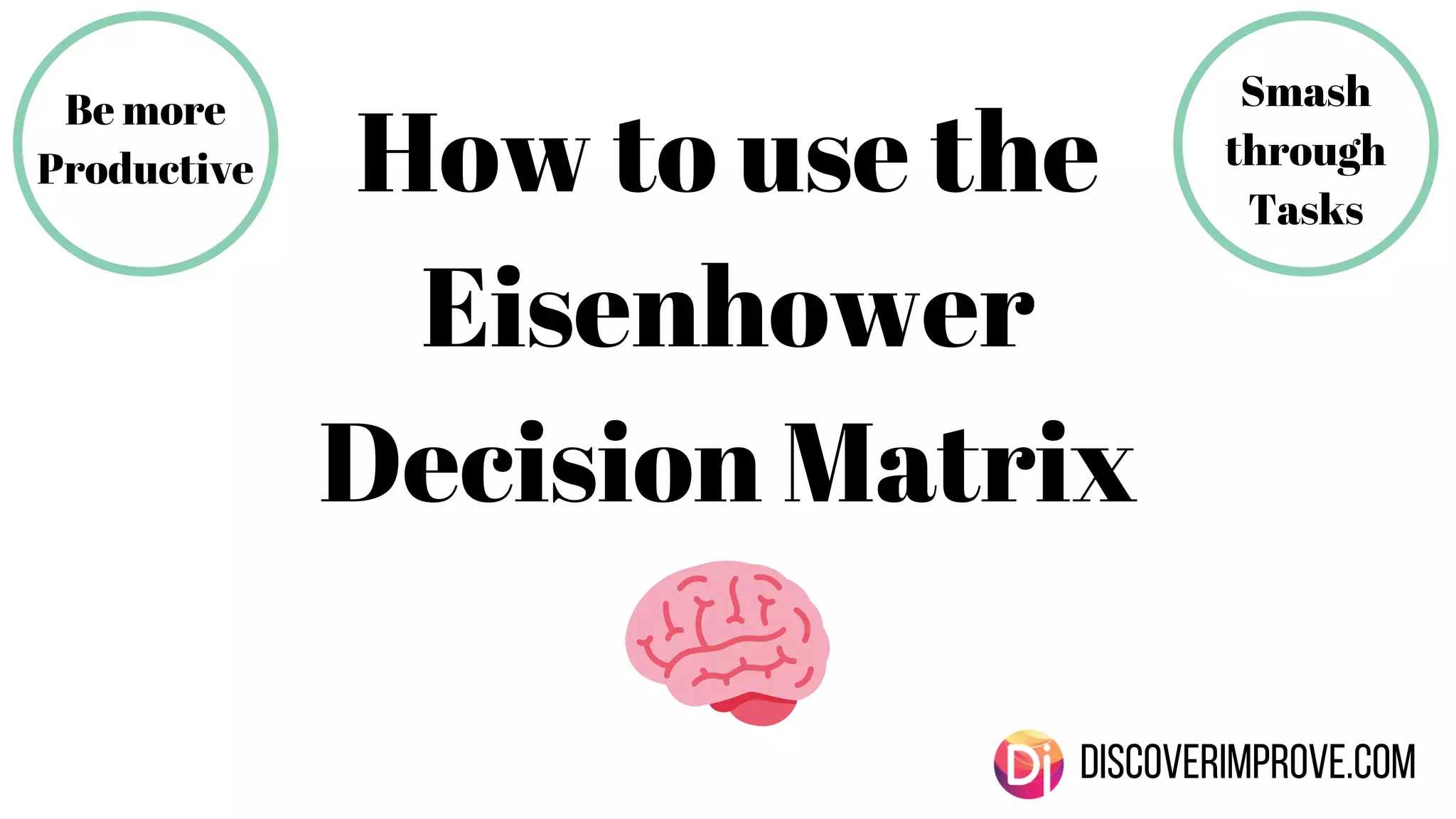 Use the Eisenhower Decision Matrix for Maximum Productivity | PDF