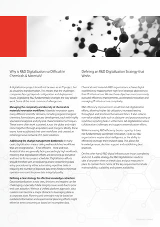 Dotmatics R&D Digtalisation with Data intelligence in mind | PDF