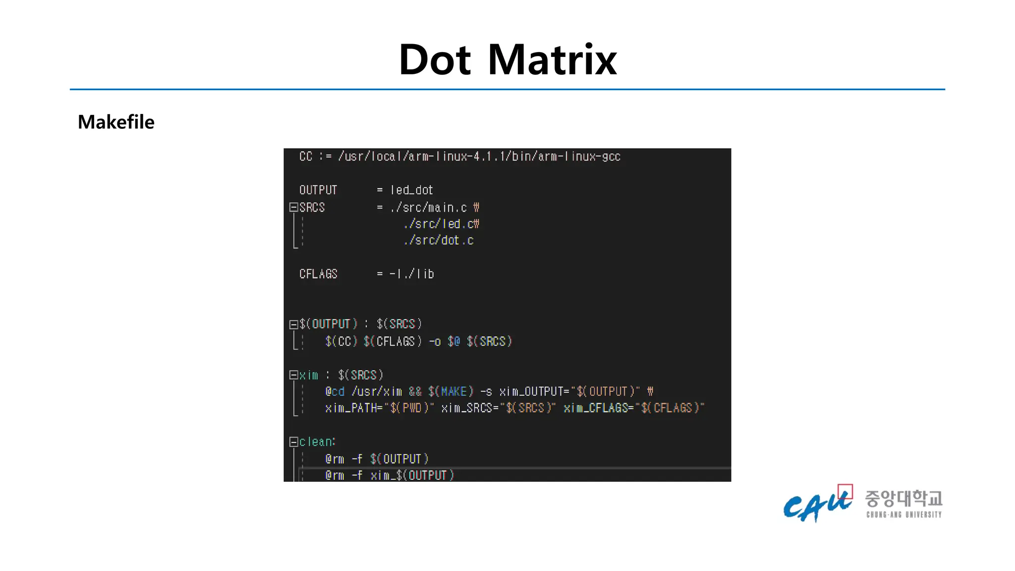 Power point of Dot Matrix using Linux on Ubuntu | PPTX