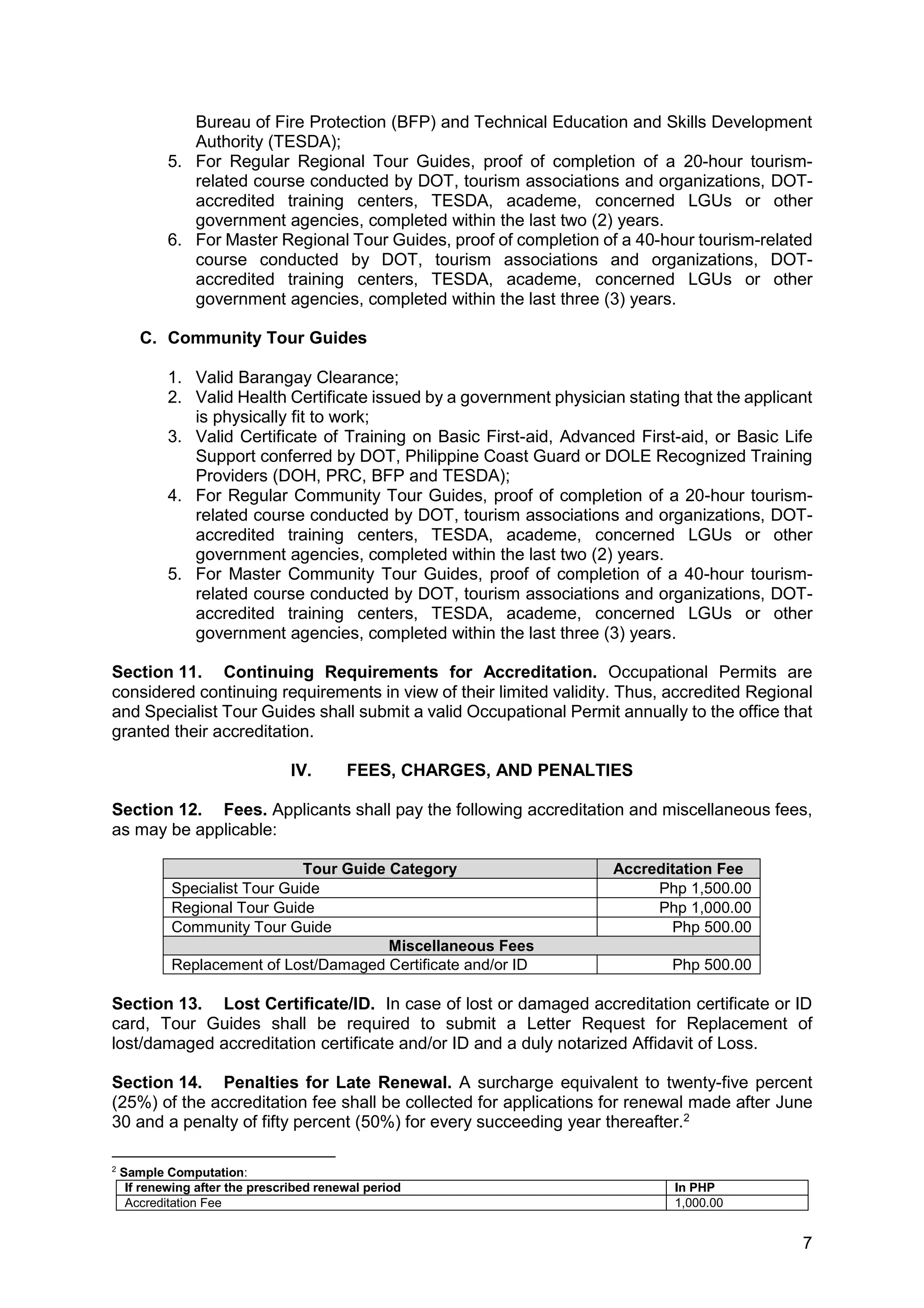Department of Tourism MC No. 2021-002: Rules and Regulations Governing ...