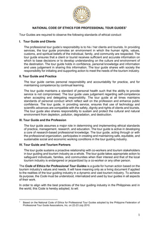Department of Tourism MC No. 2021-002: Rules and Regulations Governing ...