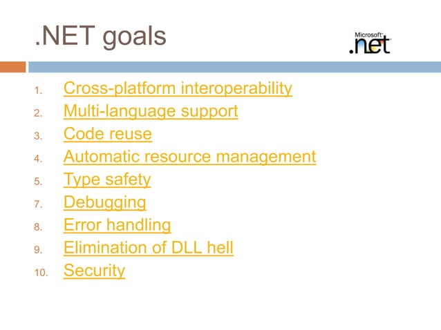 Dot net Introduction and their usabilities | PPTX | Programming Languages | Computing