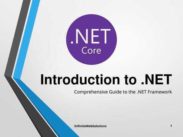 Introduction to .NET: The Ultimate Development Framework by Infinite ...