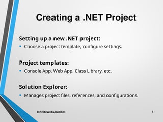 Introduction to .NET: The Ultimate Development Framework by Infinite ...