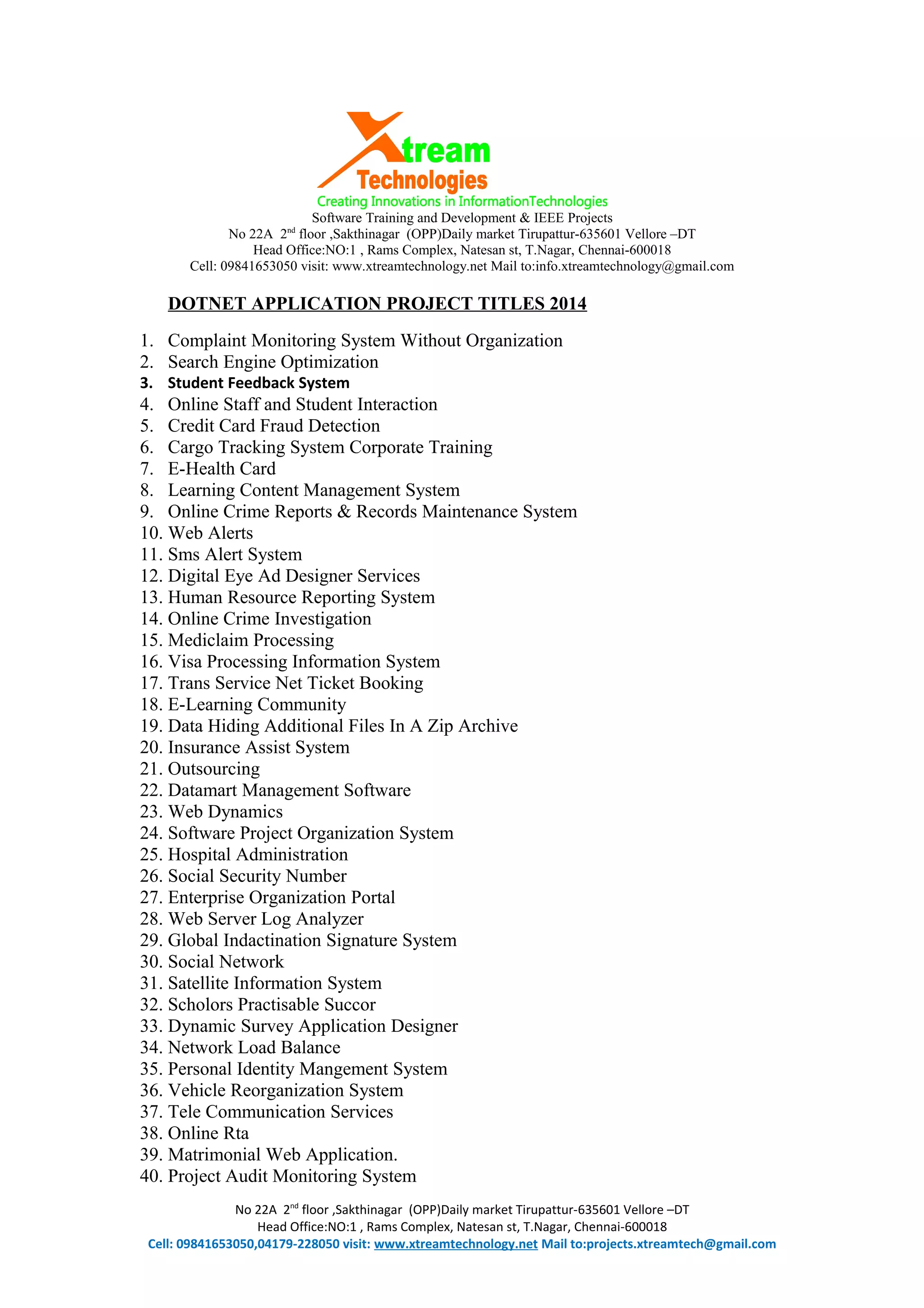 Dotnet application-non-ieee | PDF
