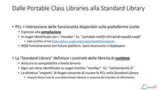 Da DotNet a DotNetCore | PPT