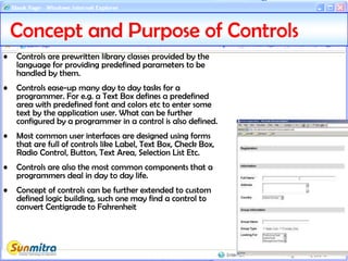 Dotnet Frame Work and Controls | PPT