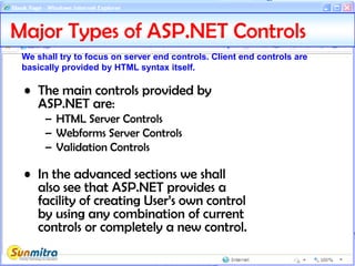 Dotnet Frame Work and Controls | PPT