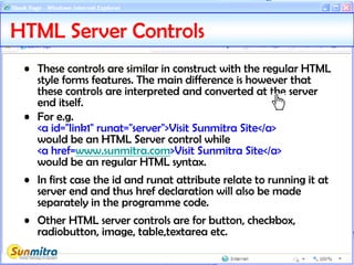 Dotnet Frame Work and Controls | PPT