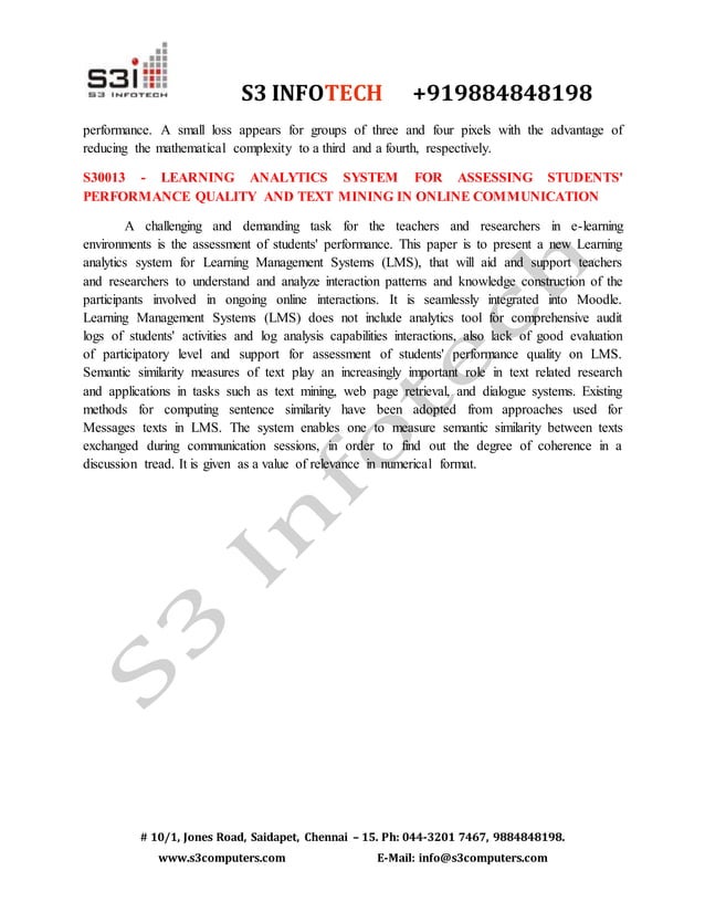 Dotnet 2015 2016 Ieee Project List Vwith Abstract Pdf