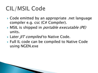 .Net Assemblies | PPTX