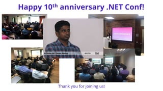 DotnetConf - Cloud native and .Net5 announcements | PPT