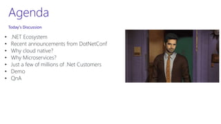 DotnetConf - Cloud native and .Net5 announcements | PPT