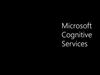 Mirosoft Cognitive Services by Praveen Nair | PPTX
