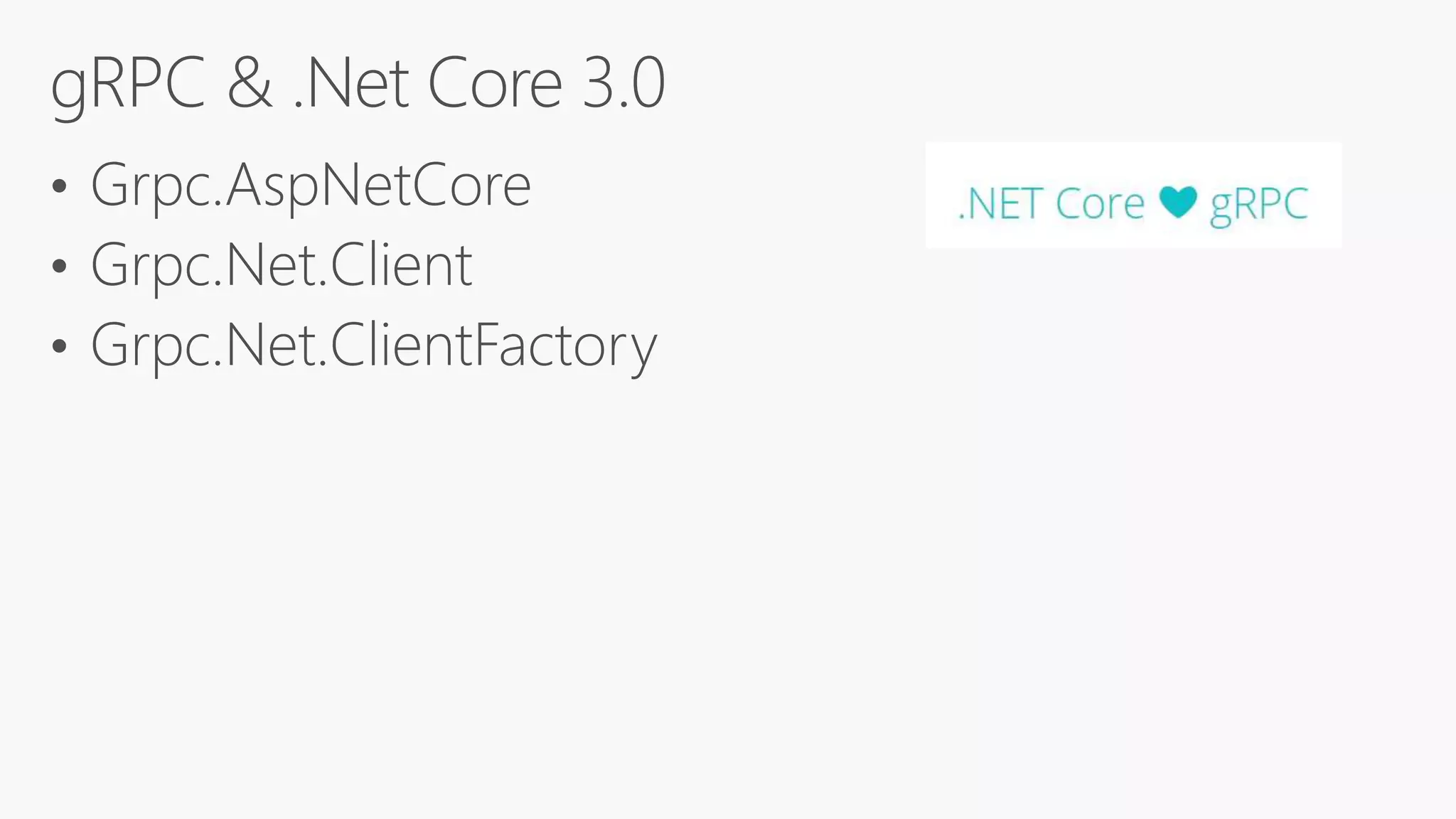 Cloud architecture with .Net Core 3.0 | PPTX