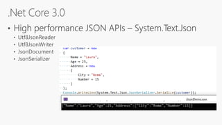Cloud architecture with .Net Core 3.0 | PPTX