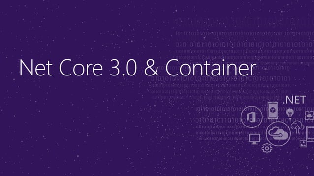 Cloud architecture with .Net Core 3.0 | PPTX