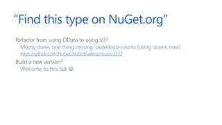.NET Conf 2019 - Indexing and searching NuGet.org with Azure Functions and Search | PPT