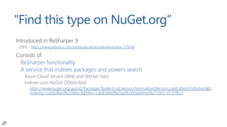 .NET Conf 2019 - Indexing and searching NuGet.org with Azure Functions and Search | PPT