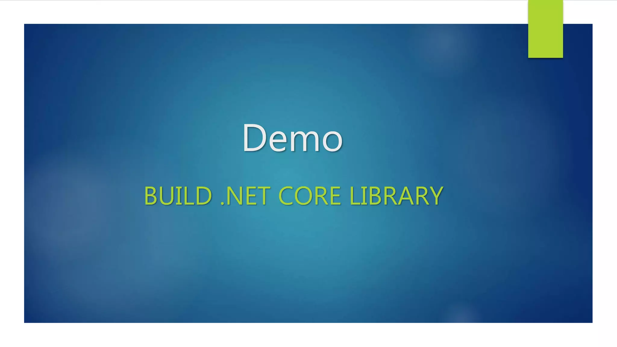 Dotnet core | PPT