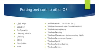 Dotnet core | PPT