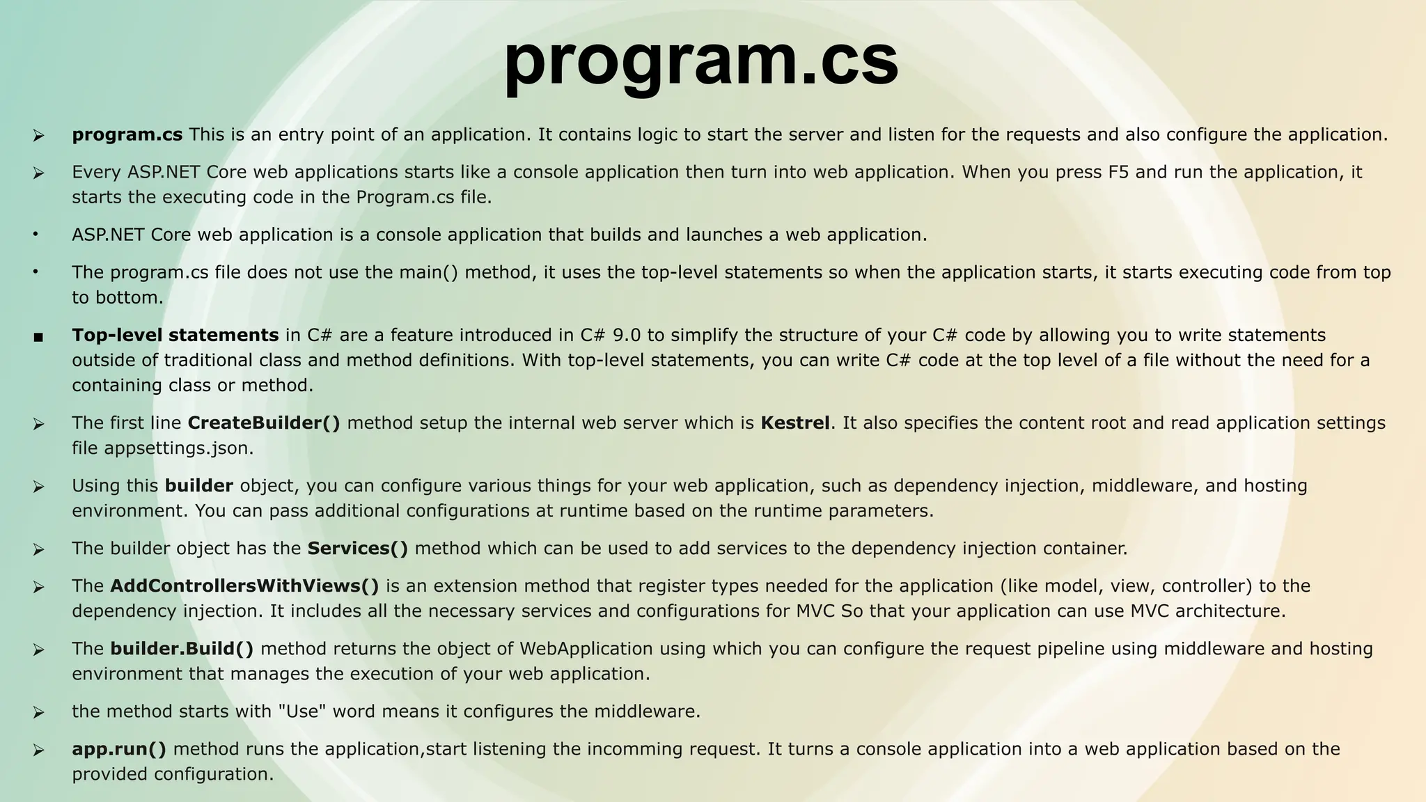 Quick Interview Preparation Dot Net Core | PPTX