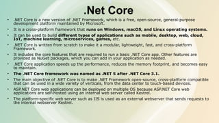 Quick Interview Preparation Dot Net Core | PPTX