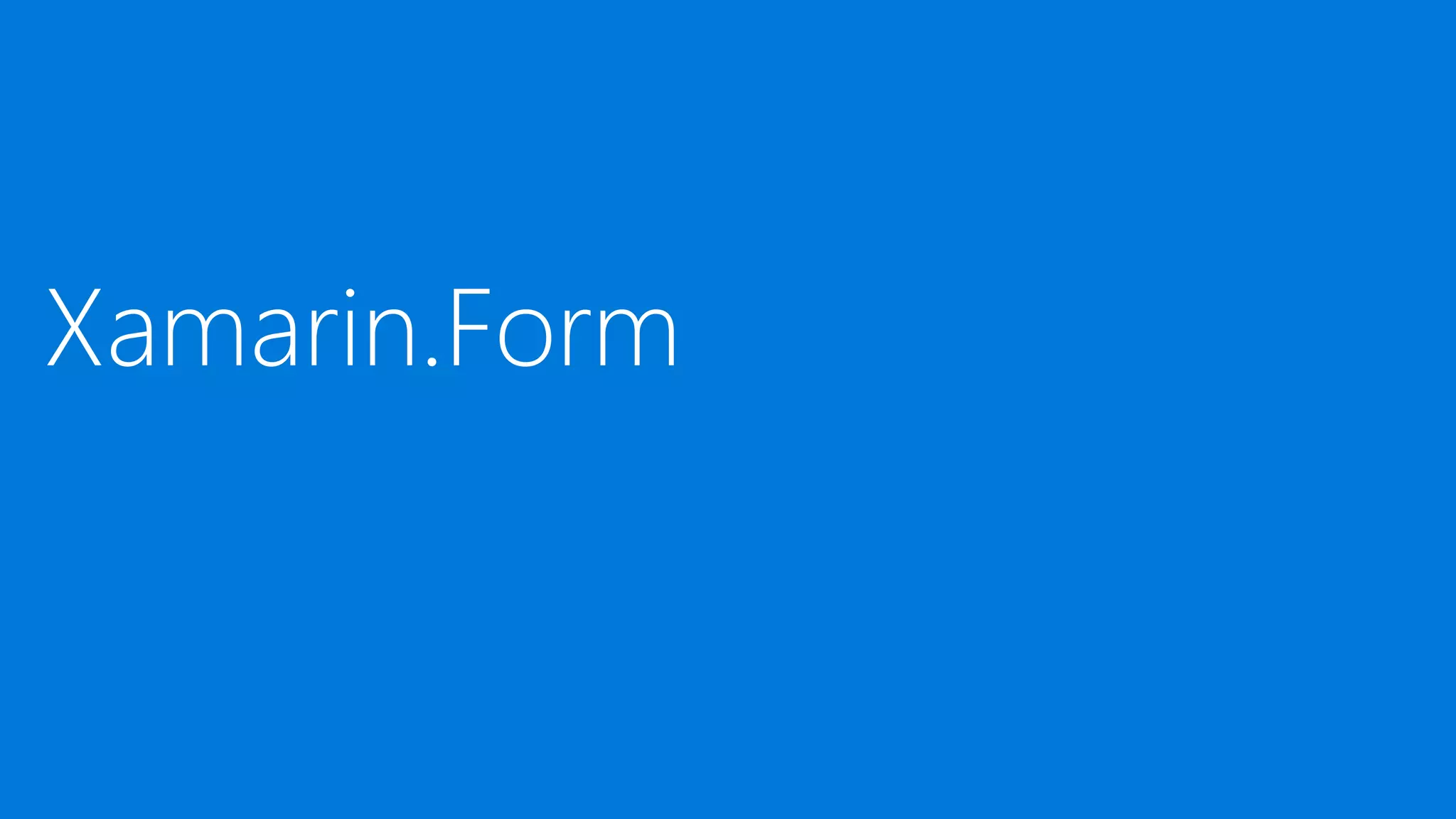 Learn Net Core Uwp And Xamarinforms Ppt