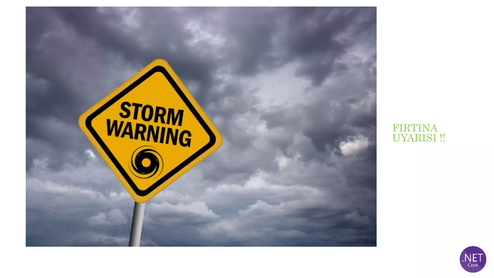 .Net Core sunum | PPTX