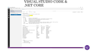 .Net Core sunum | PPTX