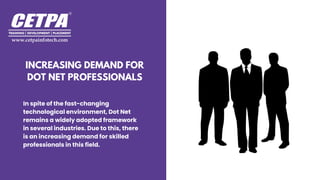 Dot Net Course in Noida A Gateway to Lucrative Career Opportunities ...