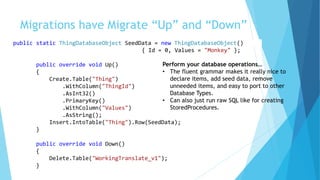 .NET Database Toolkit | PPT