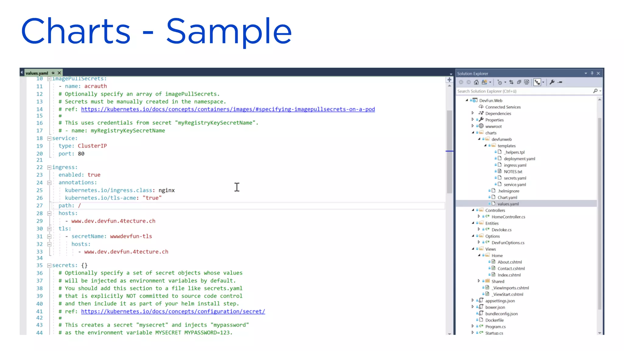 .NET Day Switzerland 2019 - DOCKER + AZURE DEVOPS + KUBERNETES = ♥ | PPT