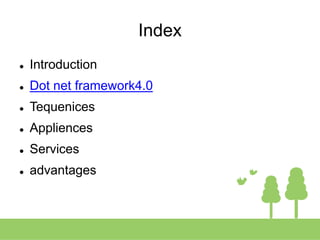 Dotnet framework4.0 | PPTX | Computing | Technology & Computing