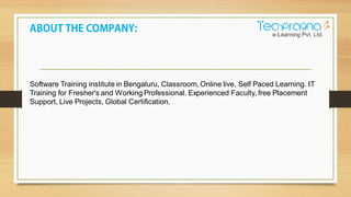 Dotnet developer presentation | PPT