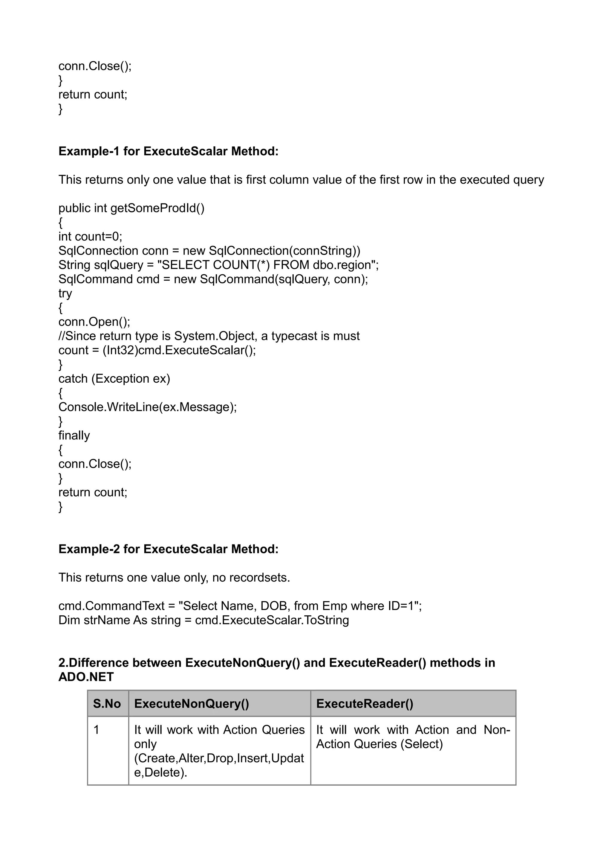 Dotnet differences compiled -1 | PDF