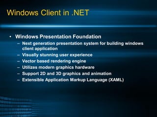 Dot Net Framework An Overview | PPT