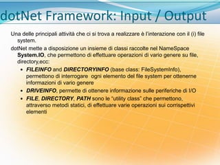 Dot net framework 2 | PPT