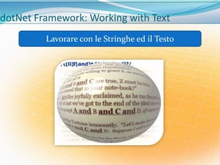 Dot net framework 2 | PPT